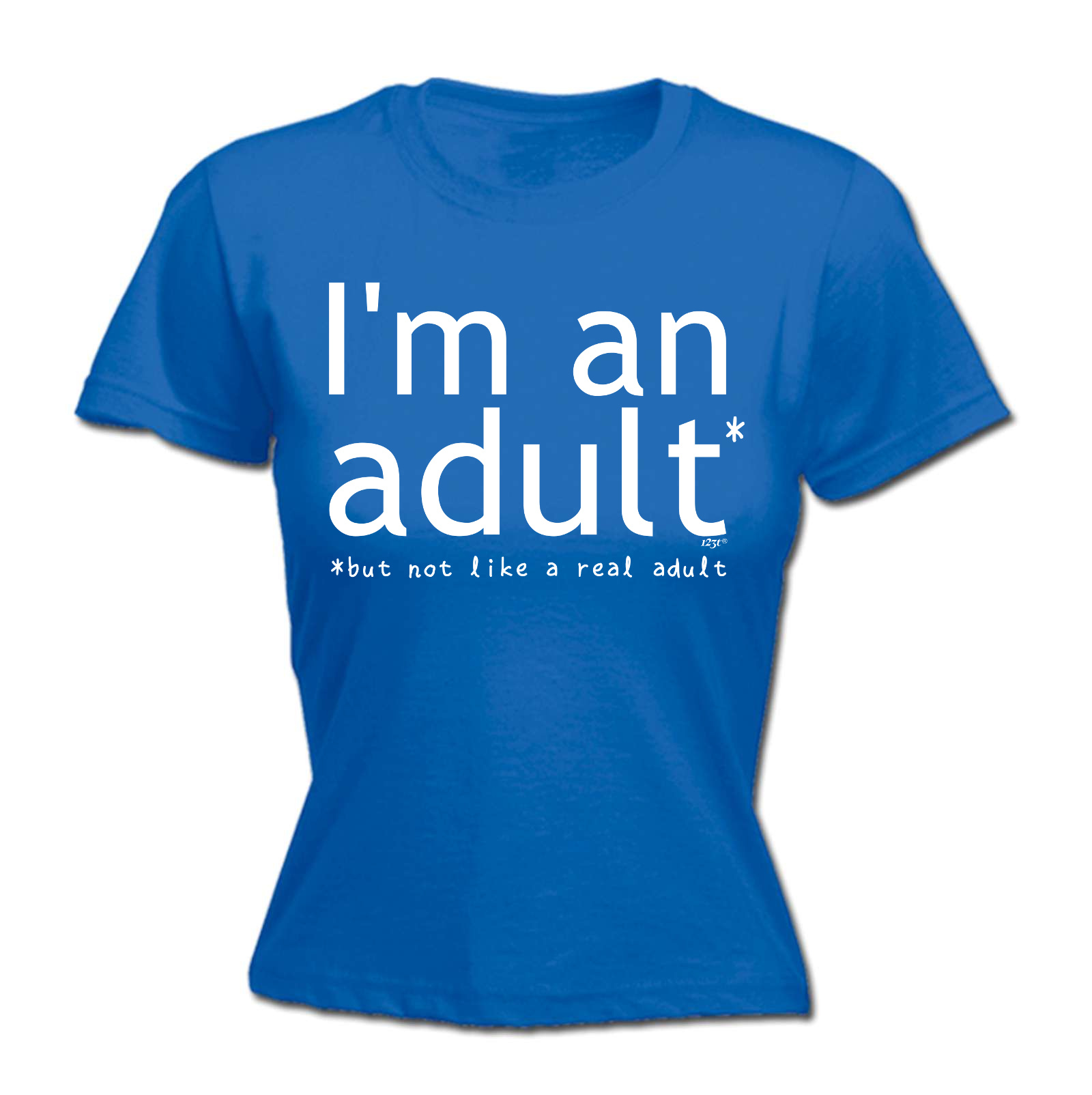 Womens Funny T Shirt Im An Adult But Not Birthday Joke Tee T Novelty T Shirt Ebay