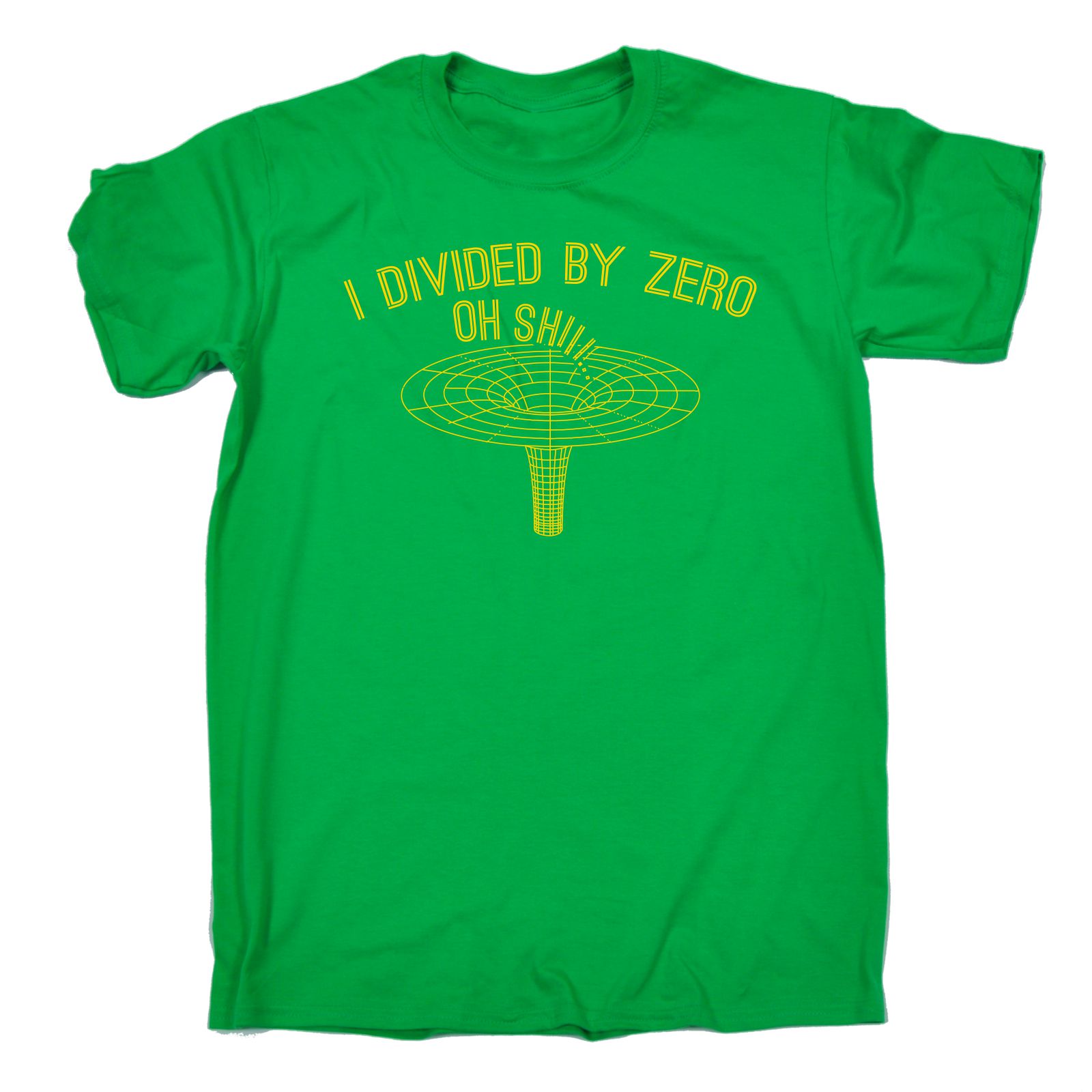 I Divided By Zero Science Physics Geek Nerd Funny T SHIRT Birthday For
